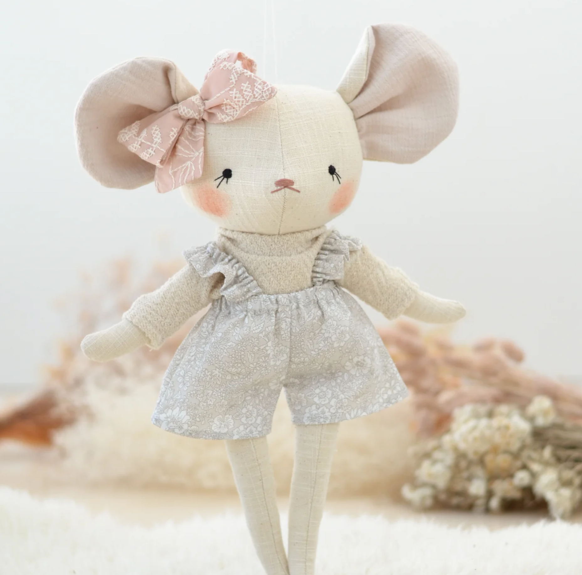 Mouse Plush and Tiny Mouse Stuffed Animals - Mes Petites Lunes