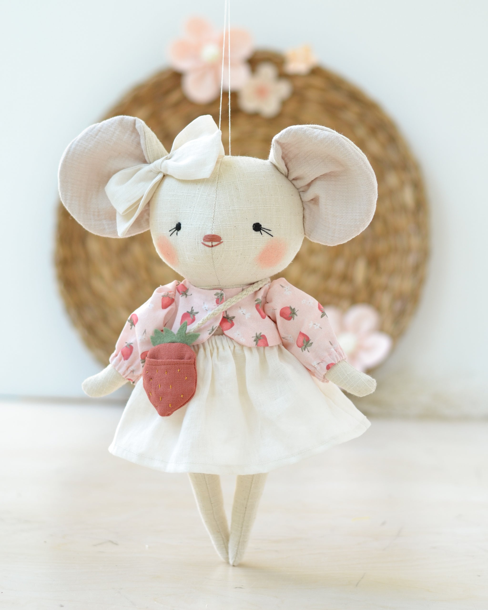 Mouse Doll Stuffed Animals | Mes petites lunes