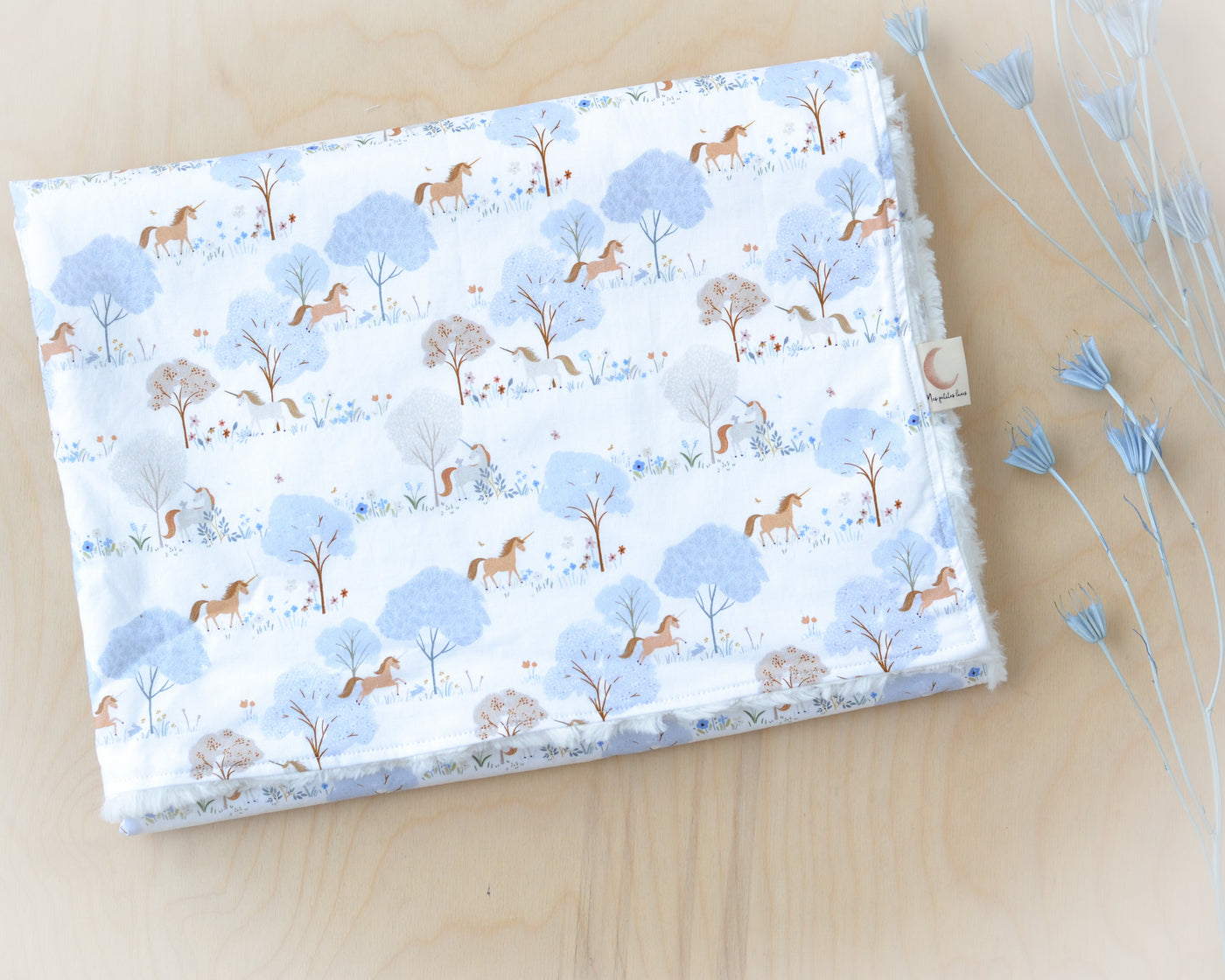 Unicorn Baby Blanket | Mes petites lunes