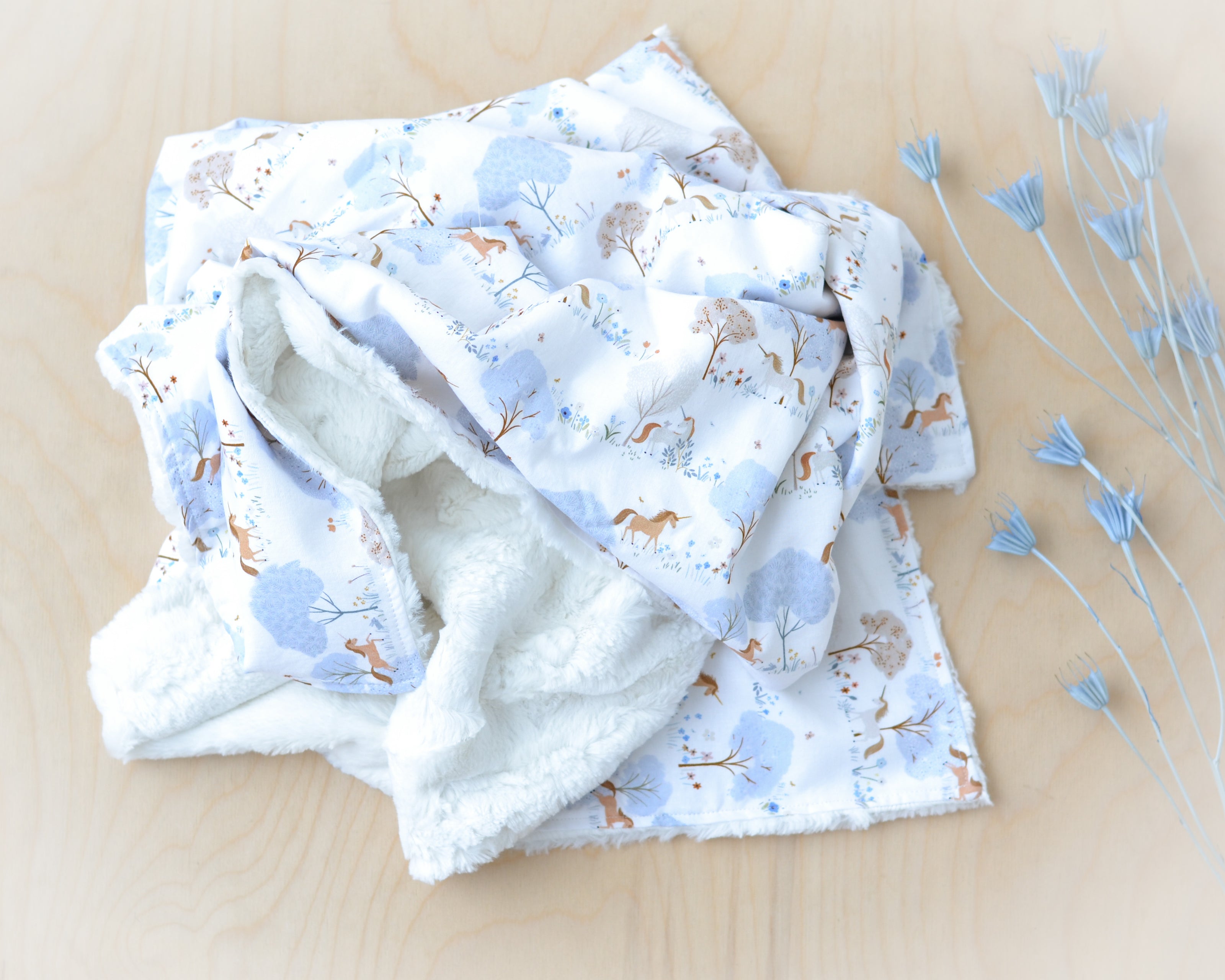 Unicorn Baby Blanket | Mes petites lunes
