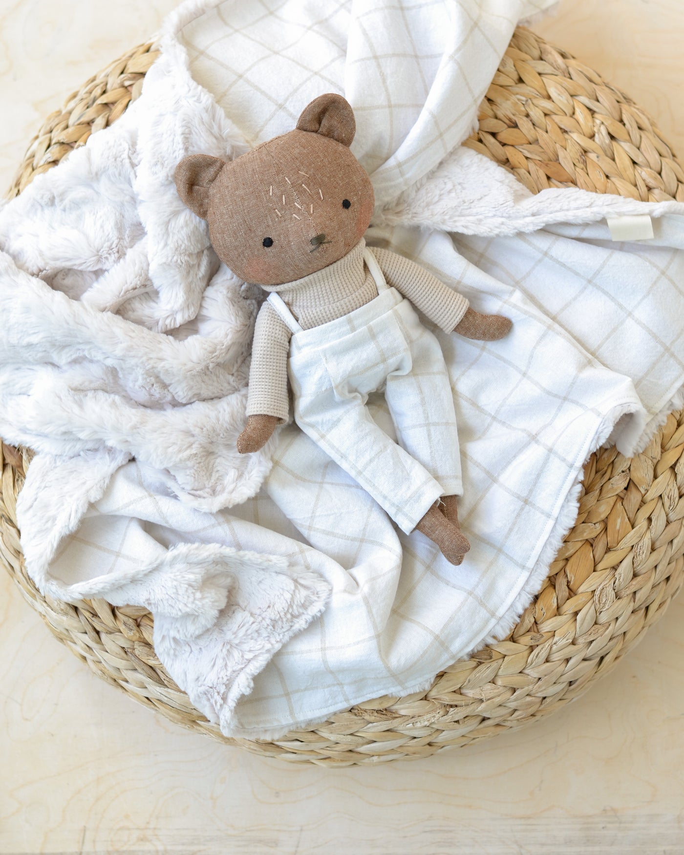 Soft Toy and Blanket Set for Babies - Mes Petites Lunes