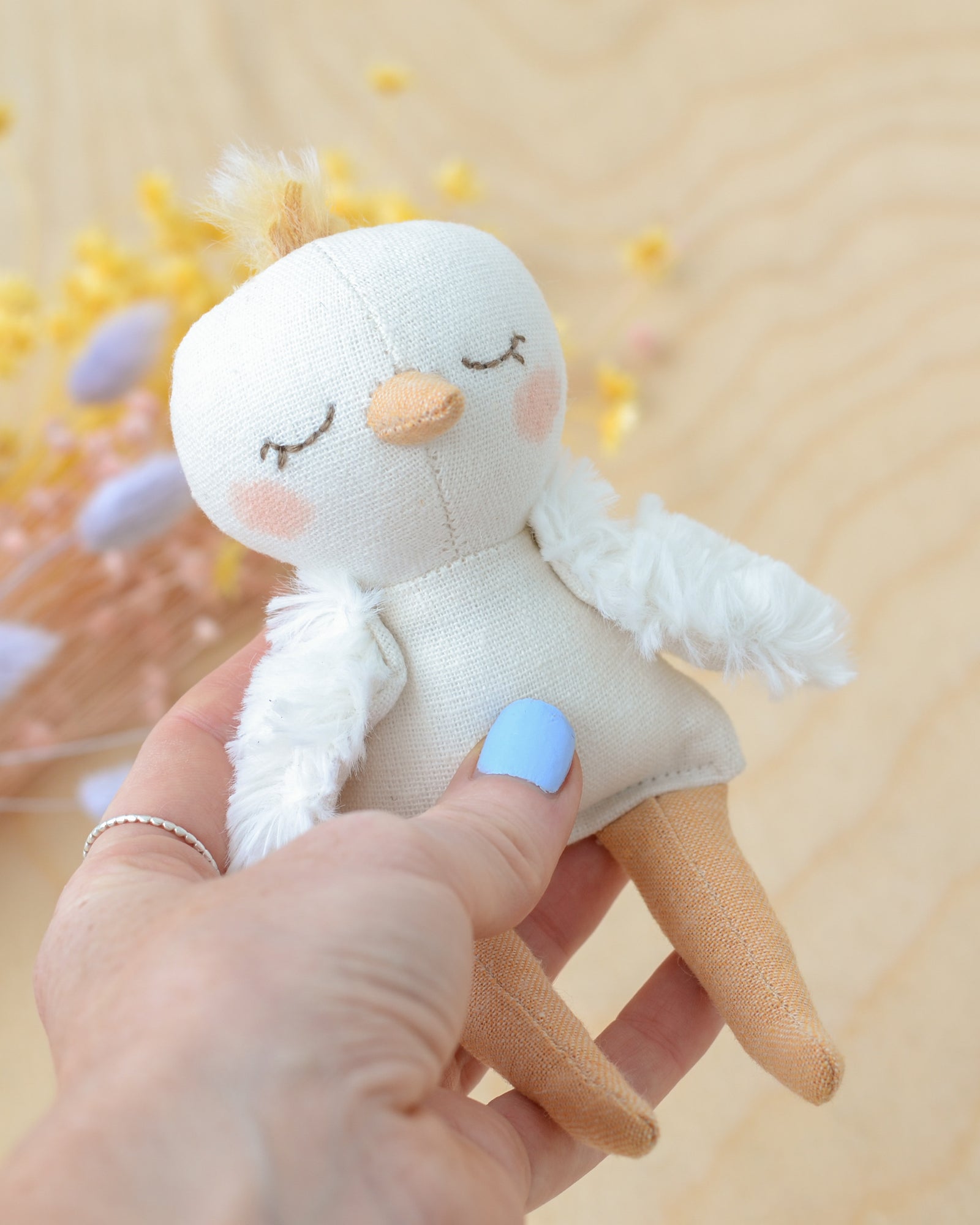 Mini chick doll Sewing Pattern | Mes petites lunes