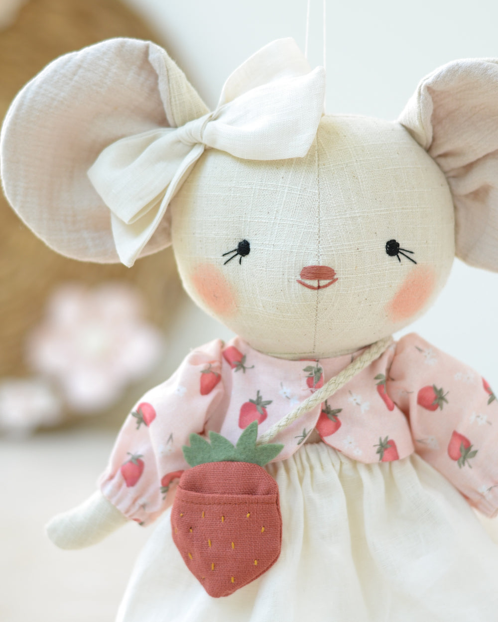 Mouse Doll Stuffed Animals | Mes petites lunes