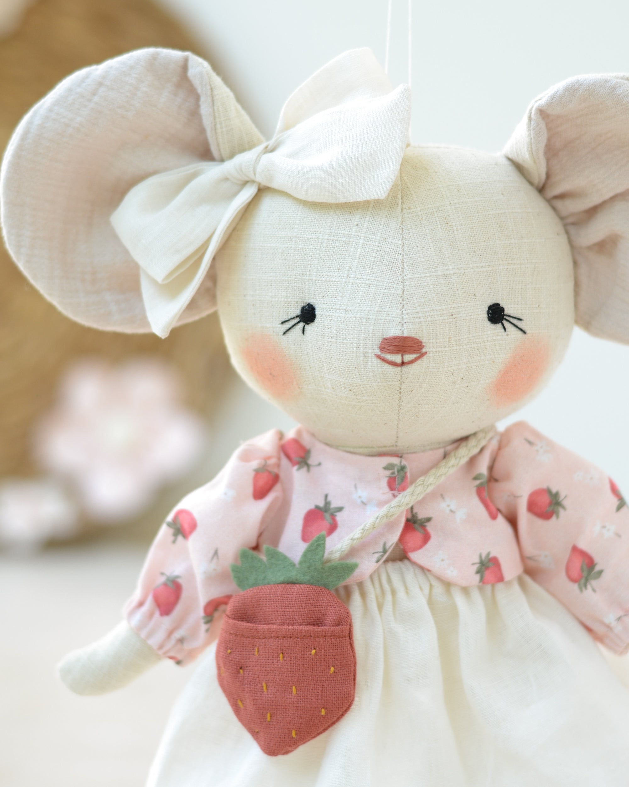 Mouse Doll Stuffed Animals | Mes petites lunes