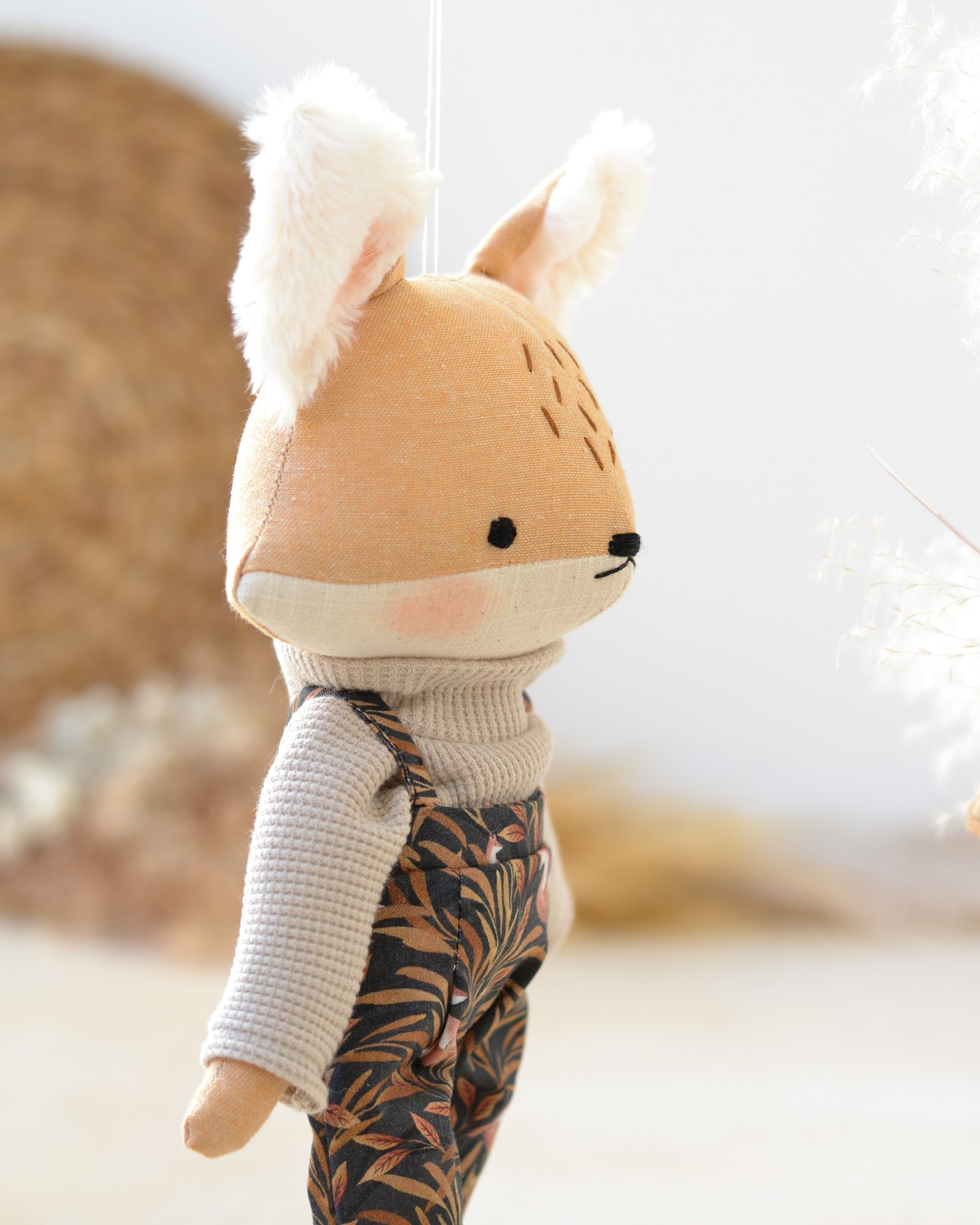 Cute Fox Plush Animal Toy - Canada & USA - Mes Petites Lunes