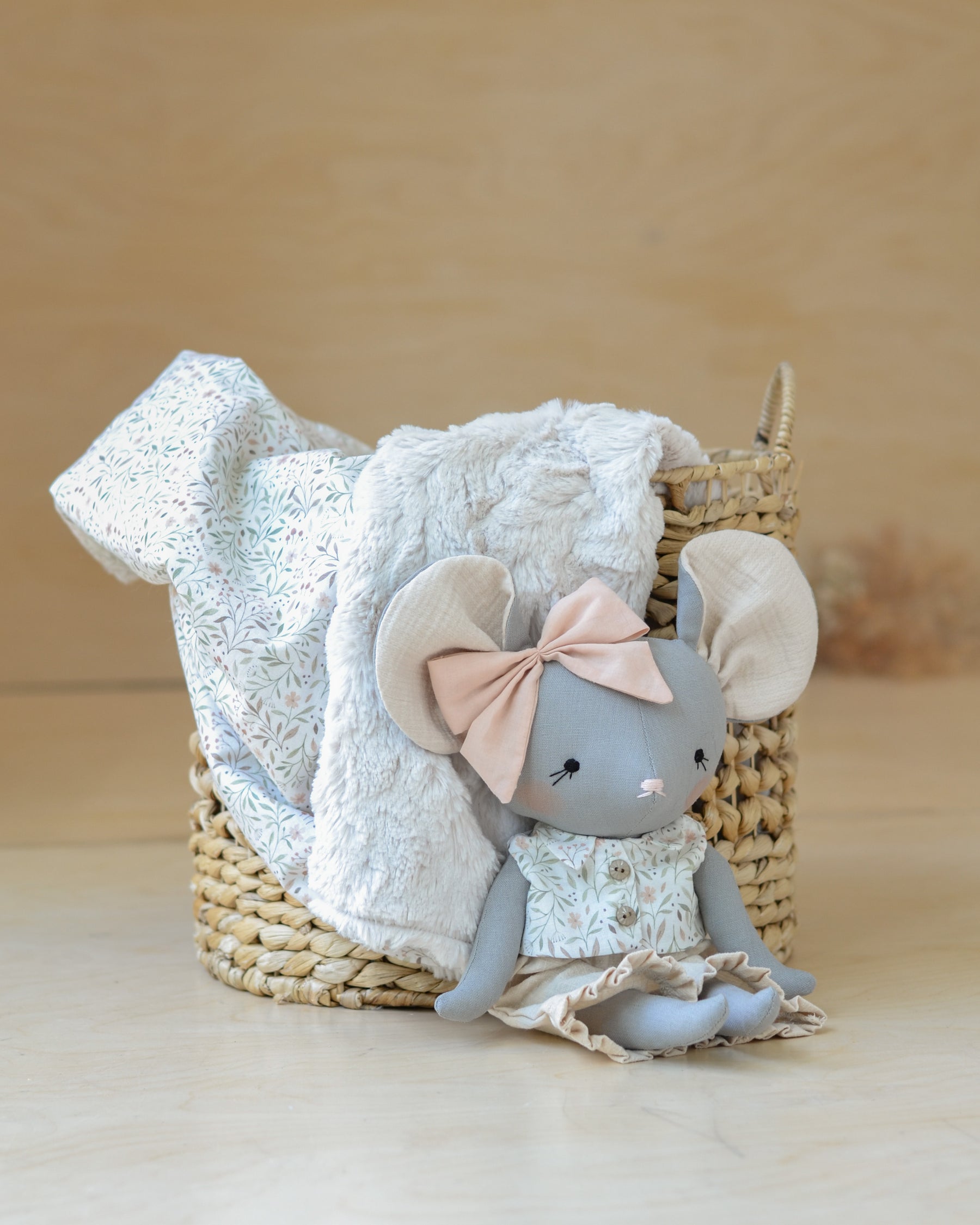 Stuffed Mouse Animal Plush Mes petites lunes