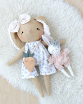 Mini Bunny Plush Sewing Pattern - Fun DIY - Mes Petites Lunes