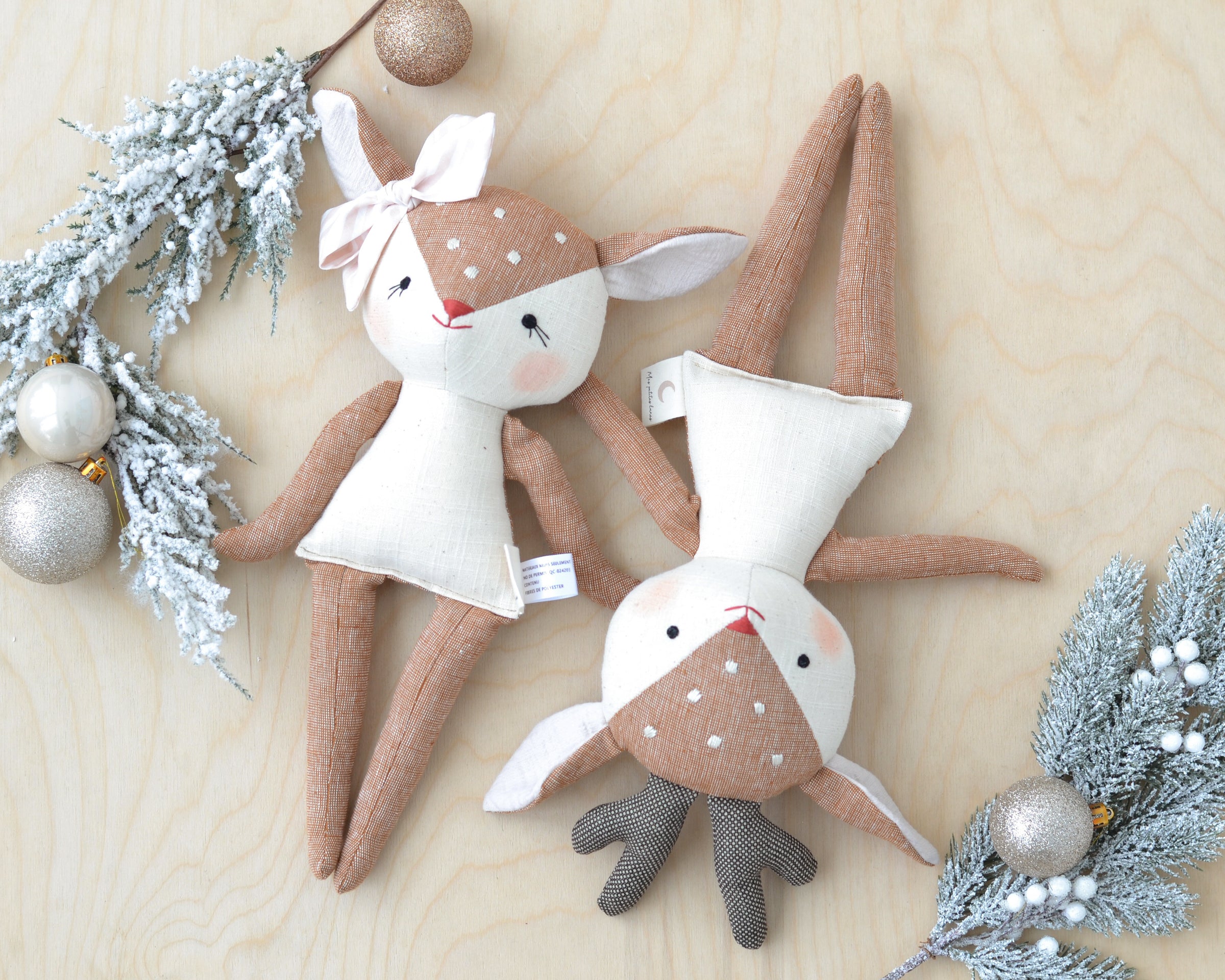 Fawn Plush Sewing Pattern - Easy DIY - Mes Petites Lunes