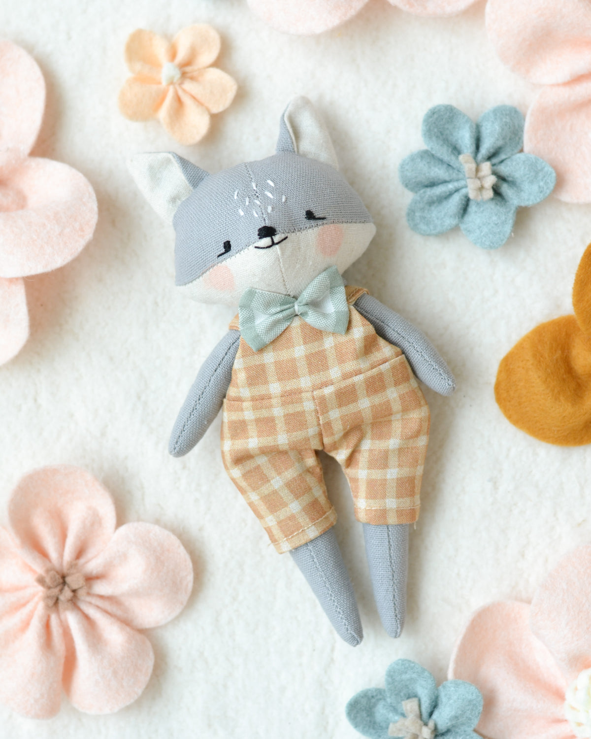 Mini Wolf Doll | Stuffed Animals & Plush Toys