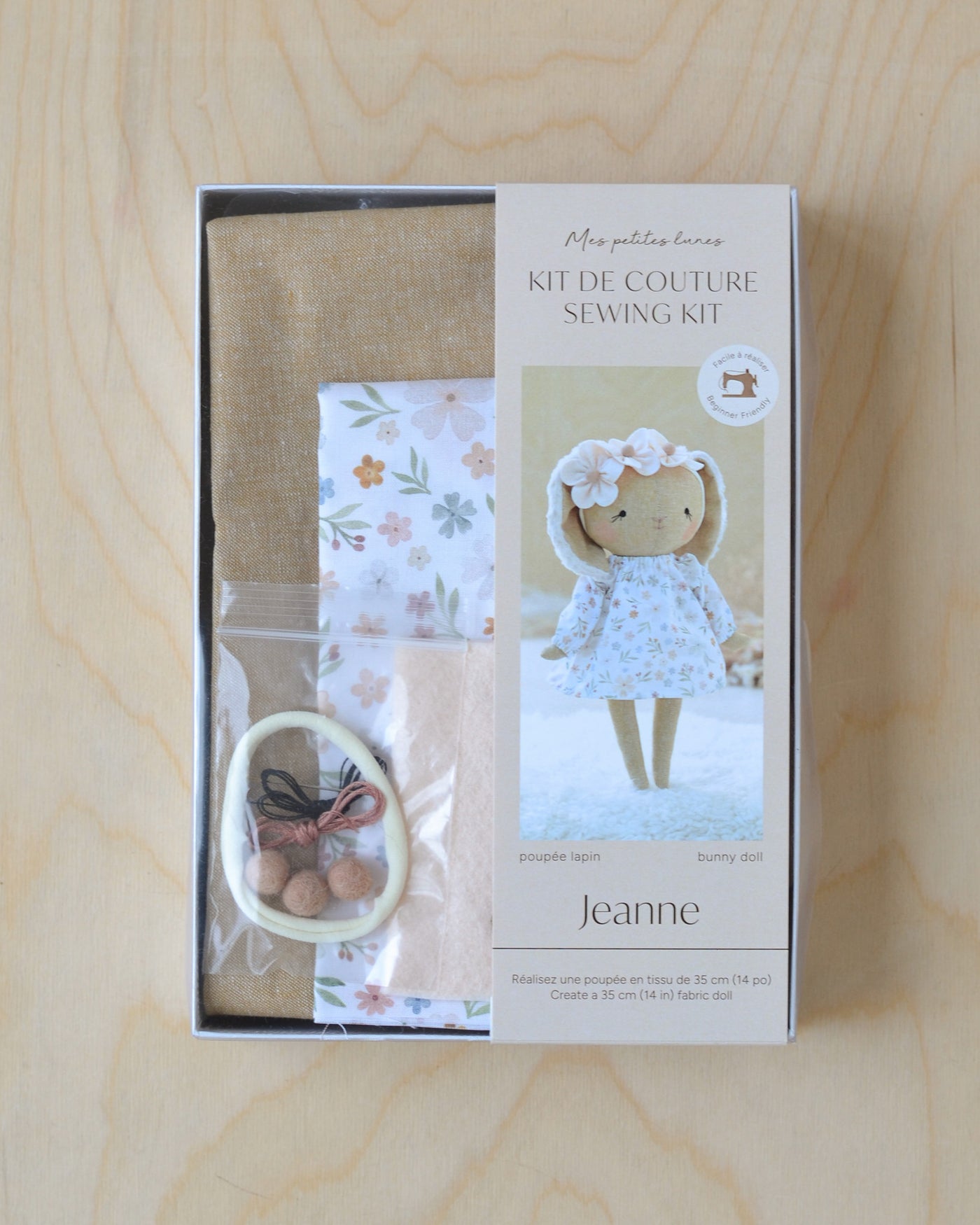 Sewing Kit - Jeanne Bunny Doll