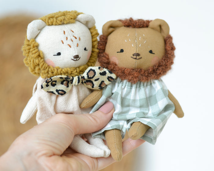 Cute and Easy Plush Animal Sewing Patterns - Mes Petites Lunes