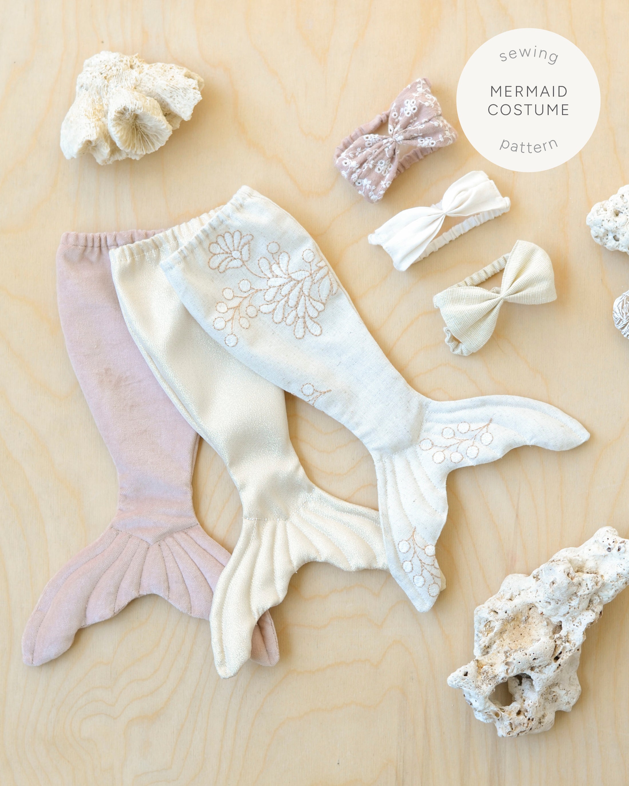Mermaid Costume Sewing Pattern | Mes petites lunes