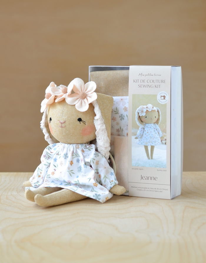 Sewing Kit - Jeanne Bunny Doll