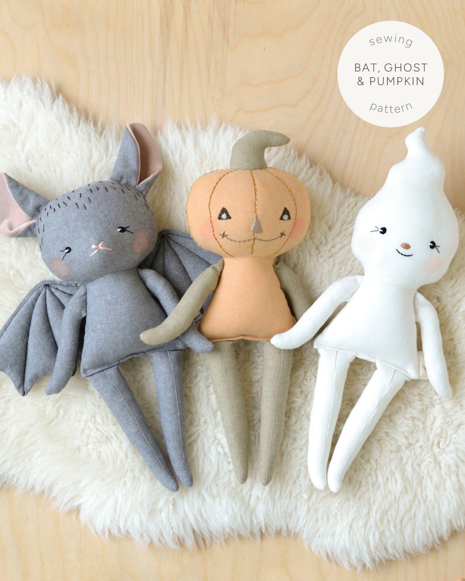 Cute and Easy Plush Animal Sewing Patterns - Mes Petites Lunes