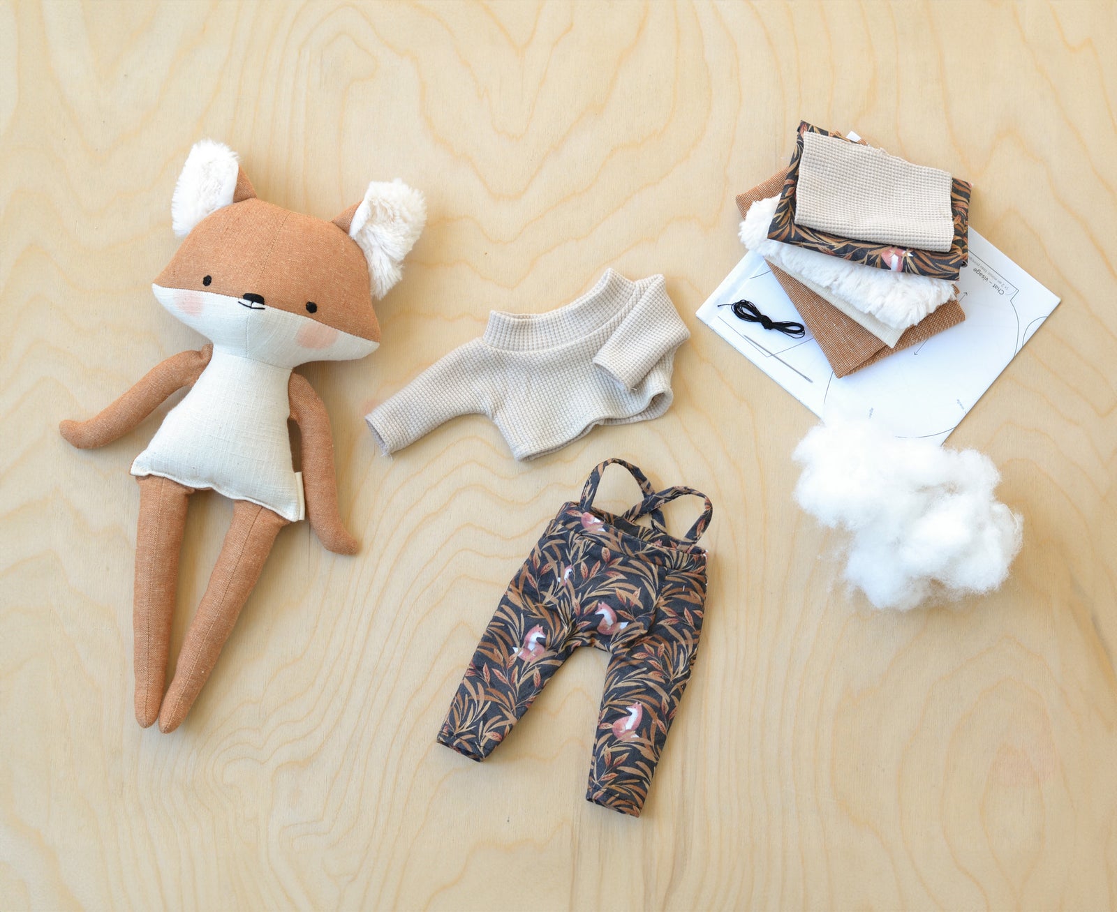 Cute and Easy Plush Animal Sewing Patterns - Mes Petites Lunes