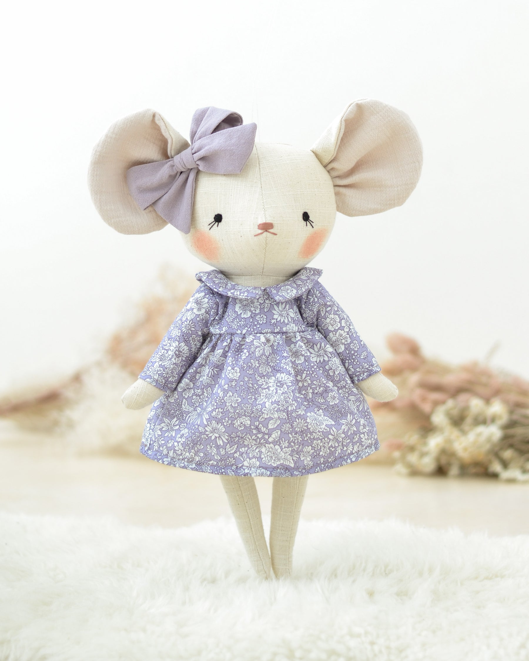 Mouse Plush and Tiny Mouse Stuffed Animals - Mes Petites Lunes